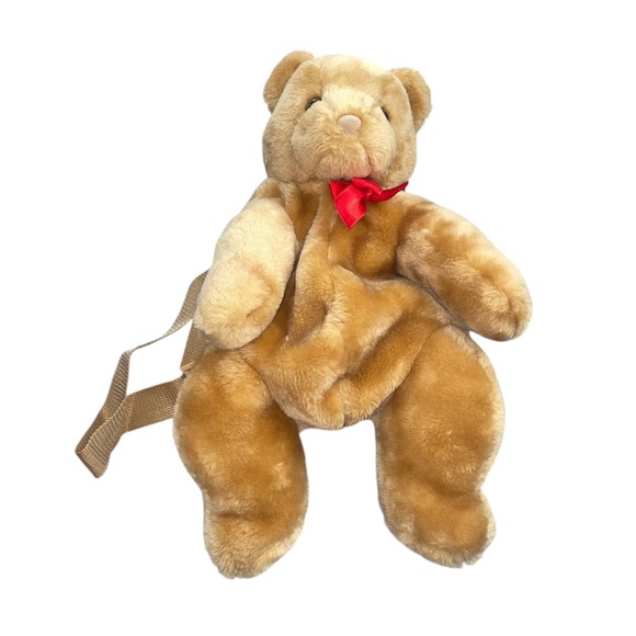 Accessories | Vintage Teddy Bear Backpack Brown Faux Fur Bag Y2k 9s ...